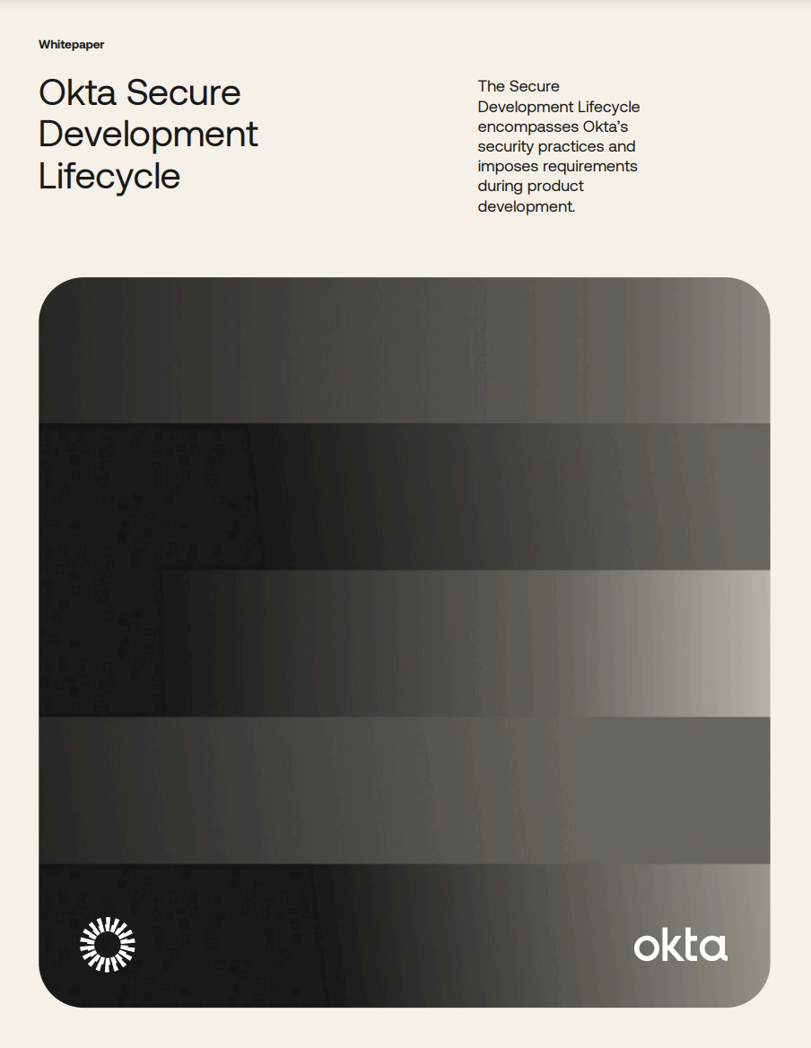 Secure Development Lifecycle (SDL) | Okta